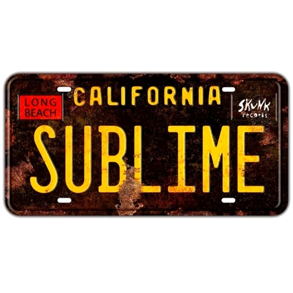 Grateful Dead | Wall Decor | Sublime Lbc License Plate Sign Tin Sublime ...